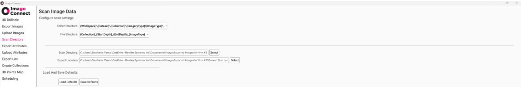 Go to the location where you choose to save the directory scan. Open up ...